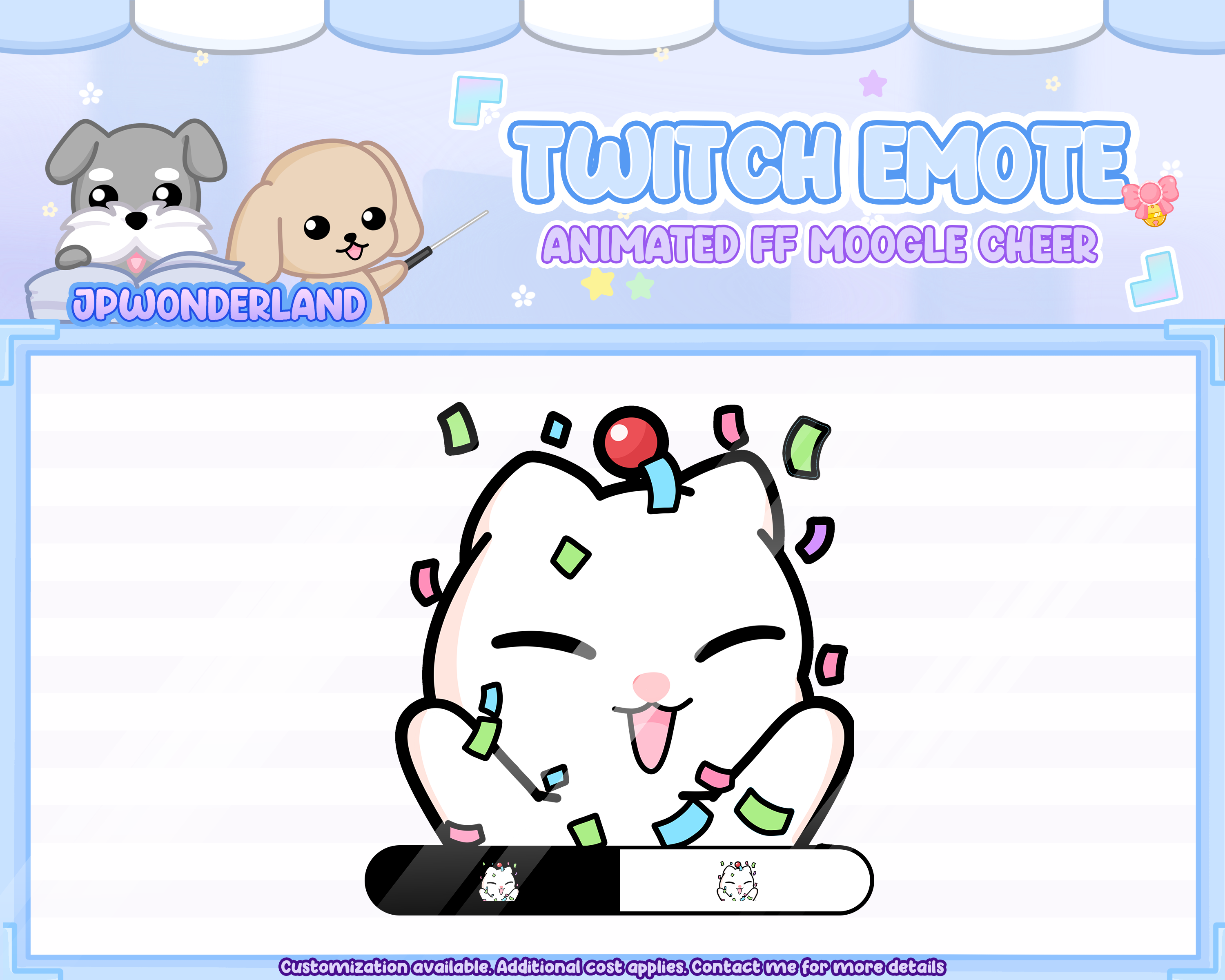 Animated Final Fantasy Twitch Cheer/Confetti Emotes / Twitch Overlay ...